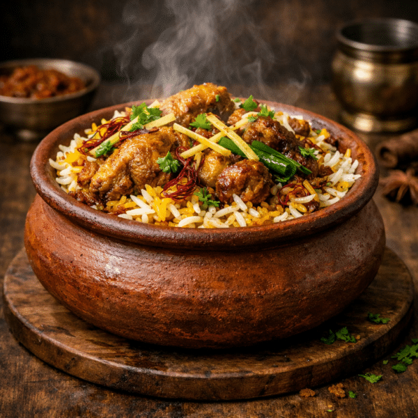 Matka Lamb Biryani in Nelson | Authentic Dum Biryani | Hazara Spice